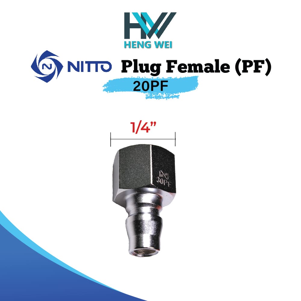 20PF 30PF 40PF Nitto/ Sunrise Quick Coupling Air Tools/ Quick Release Tools